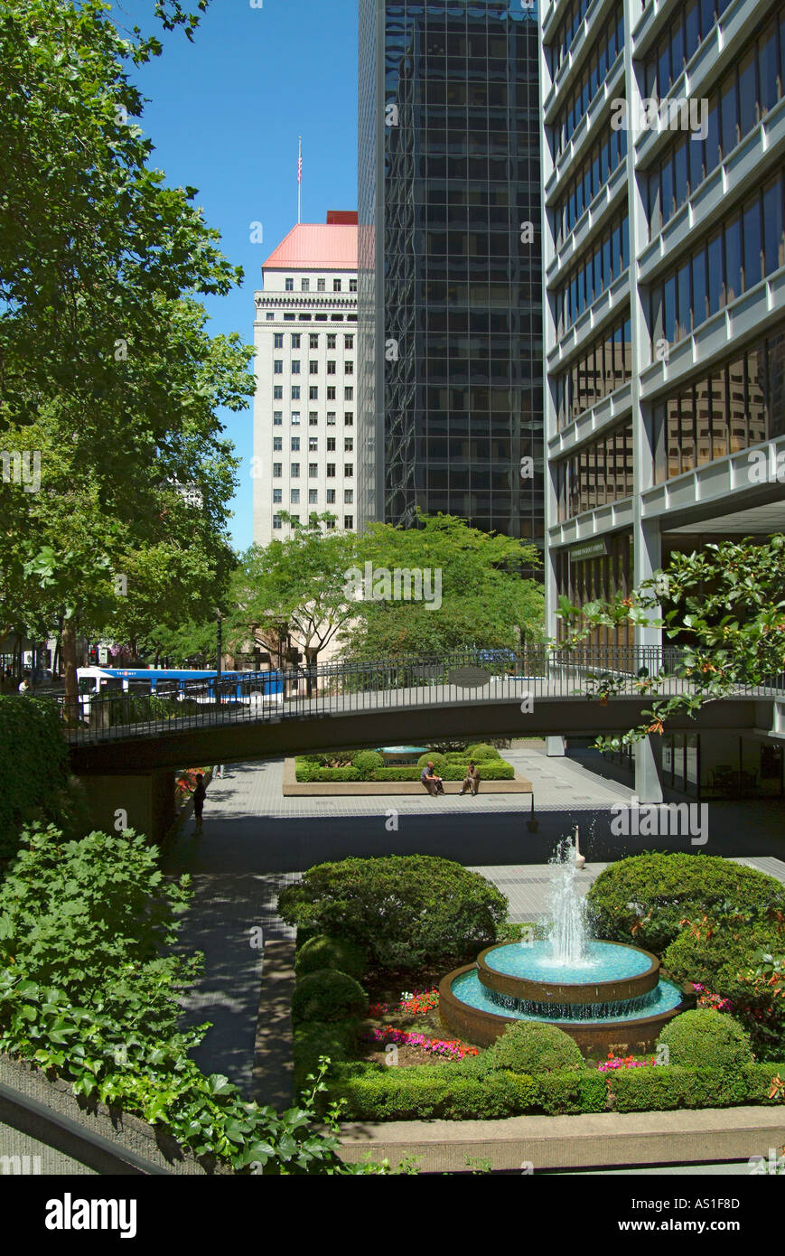 Portland government offices Portland Oregon Stock Photo - Alamy