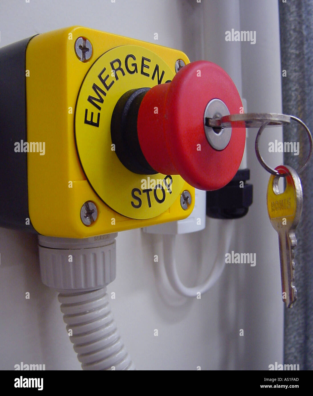 Emergency generator switch data centre Stock Photo - Alamy