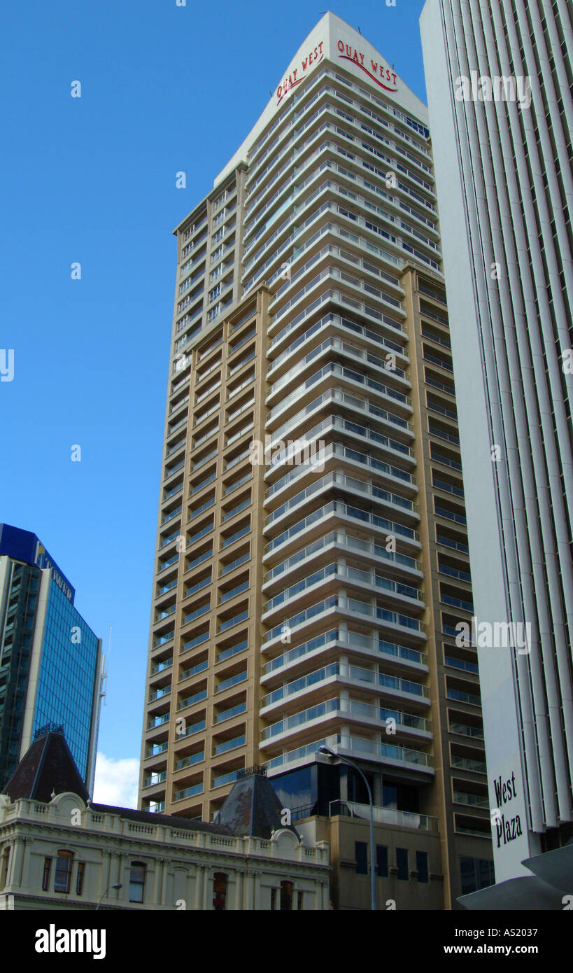 Quay Tower Auckland New Zealand Stock Photo - Alamy