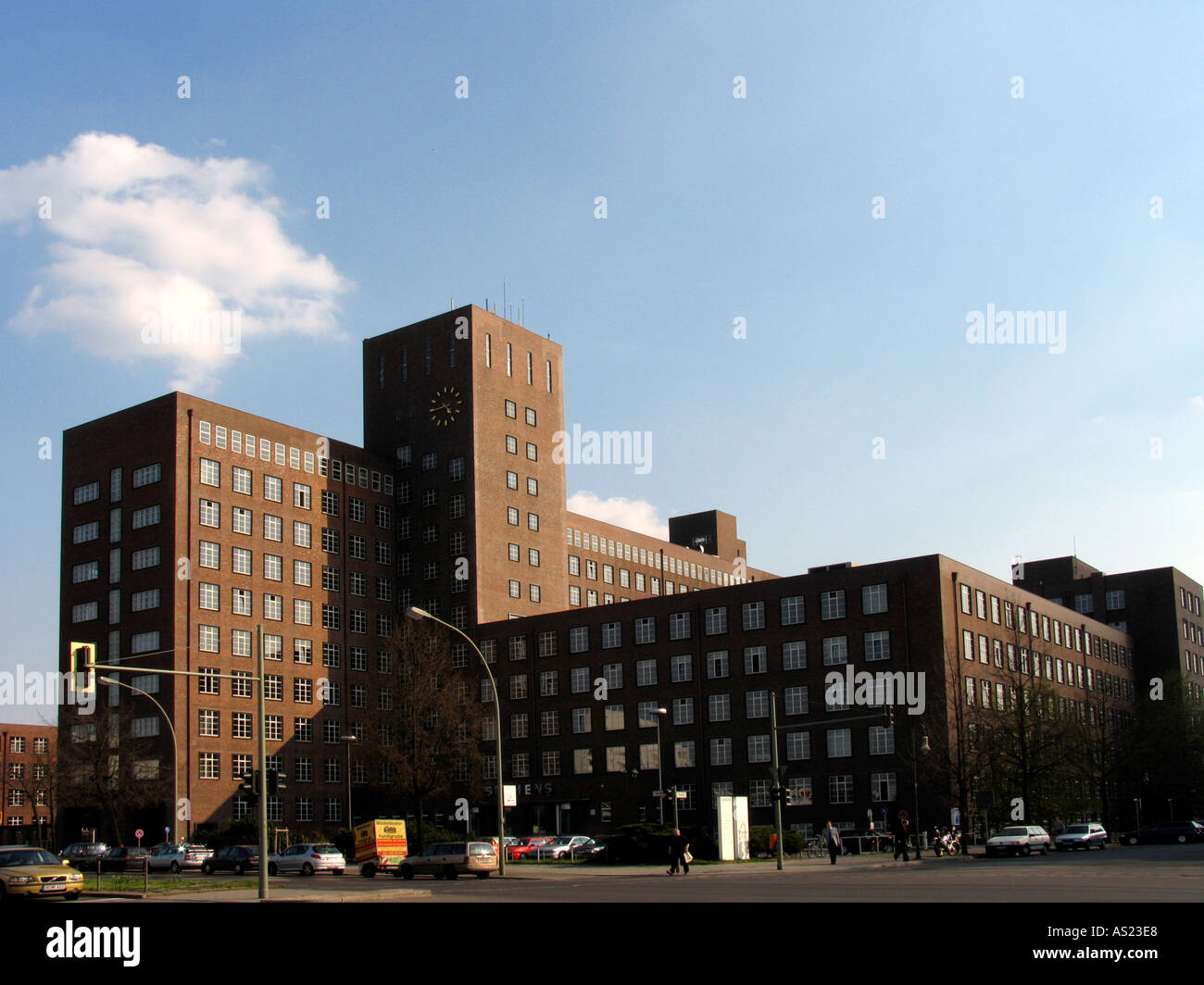 Siemens building in Seimens Town or Siemensstadt Berlin Germany Stock ...
