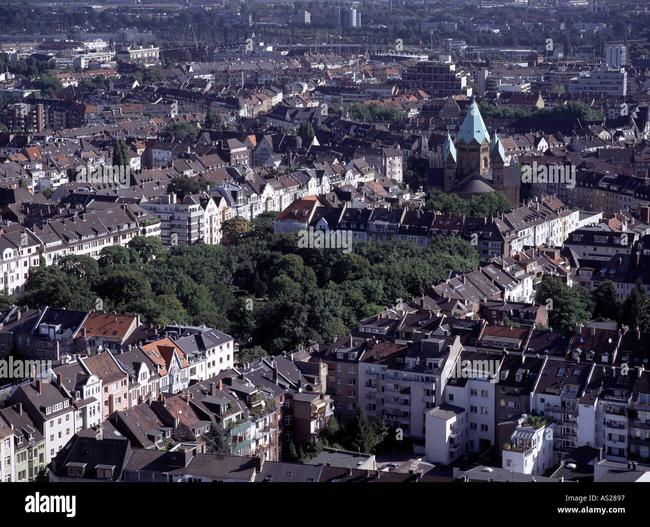Düsseldorf innenstadt luftbild hi-res stock photography and images - Alamy