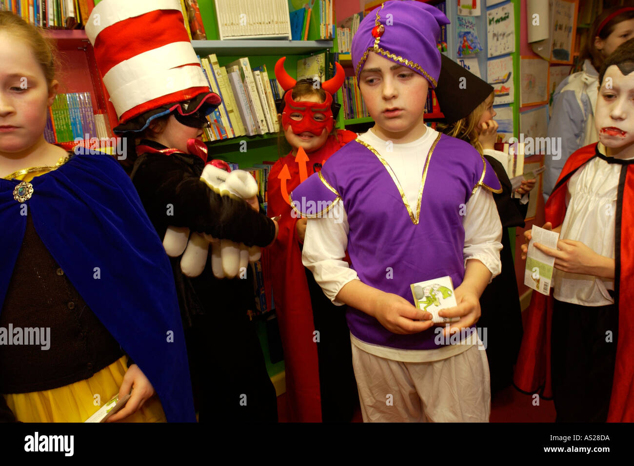 Fancy dress parade to celebrate Blaenavon Booktown, an attempt to ...