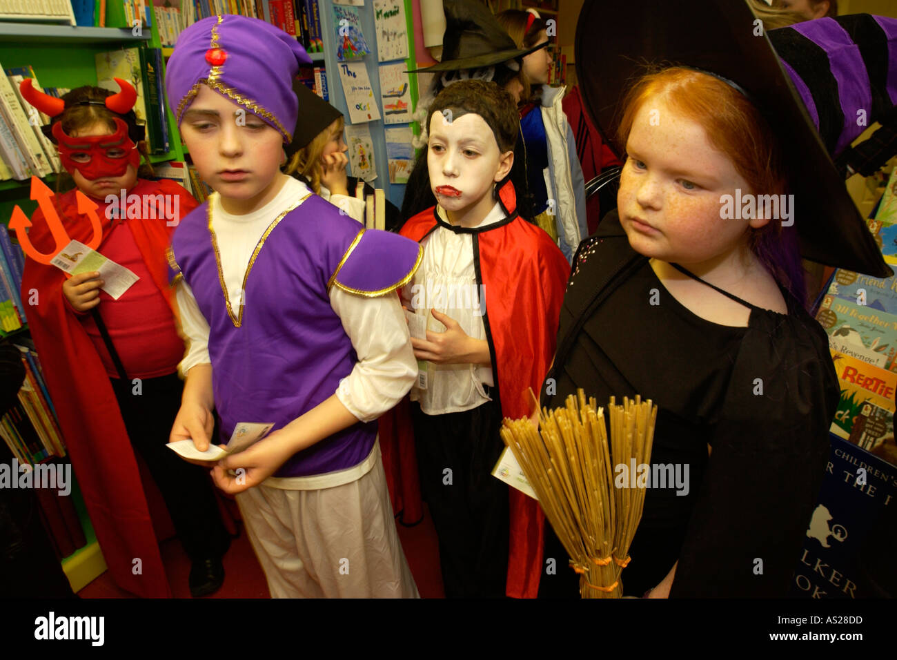 Fancy dress parade to celebrate Blaenavon Booktown, an attempt to ...
