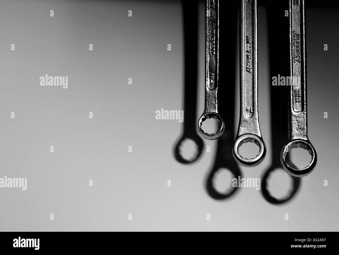 Black spanners Black and White Stock Photos & Images - Alamy