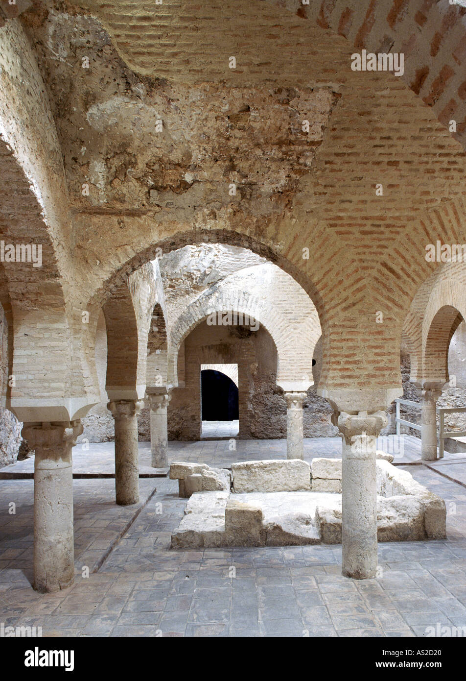 Jain, Jaen, Arabisches Bad, Innen Stock Photo - Alamy