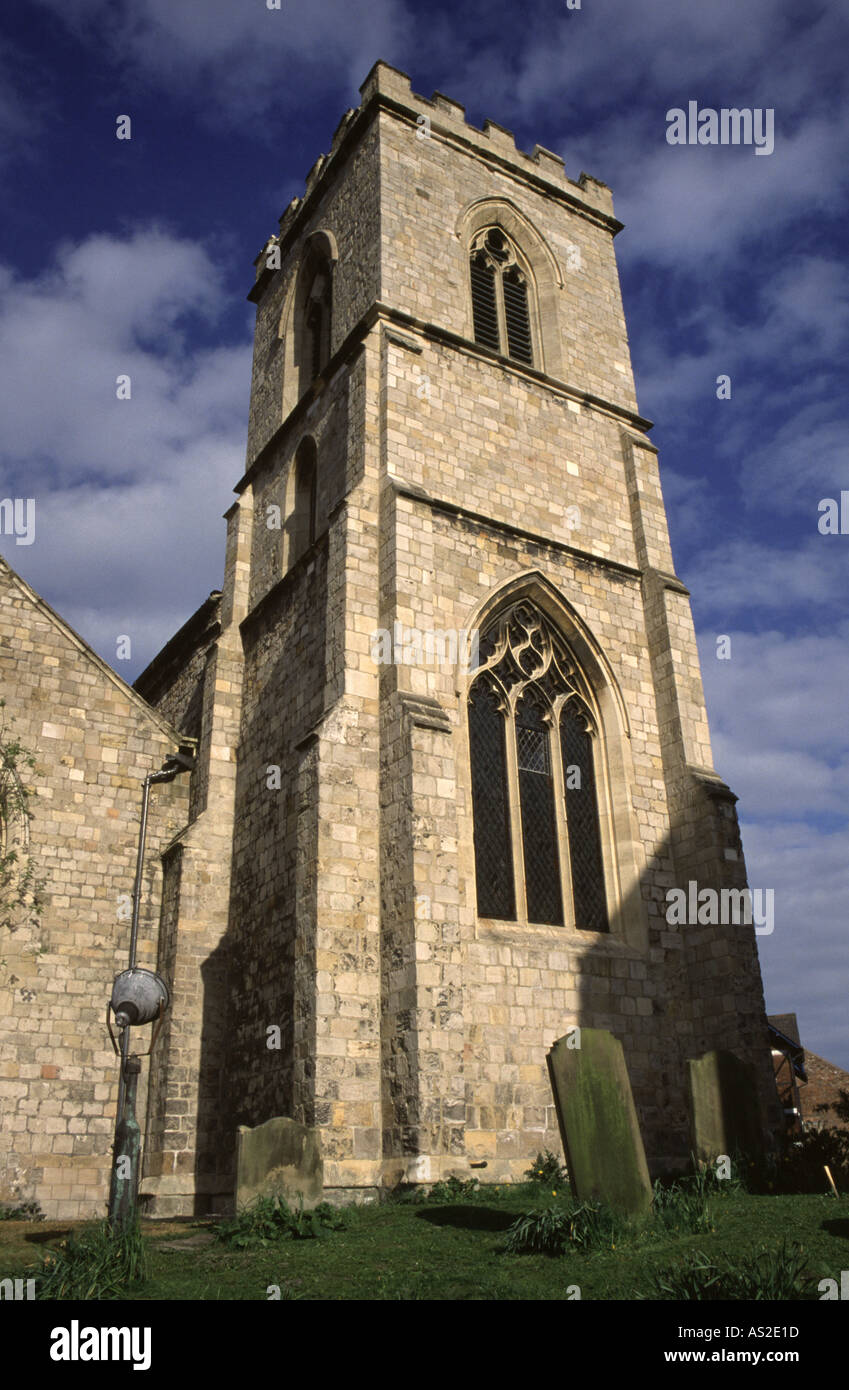 St Deny's Church, Walmgate, York, England, UK Stock Photo - Alamy