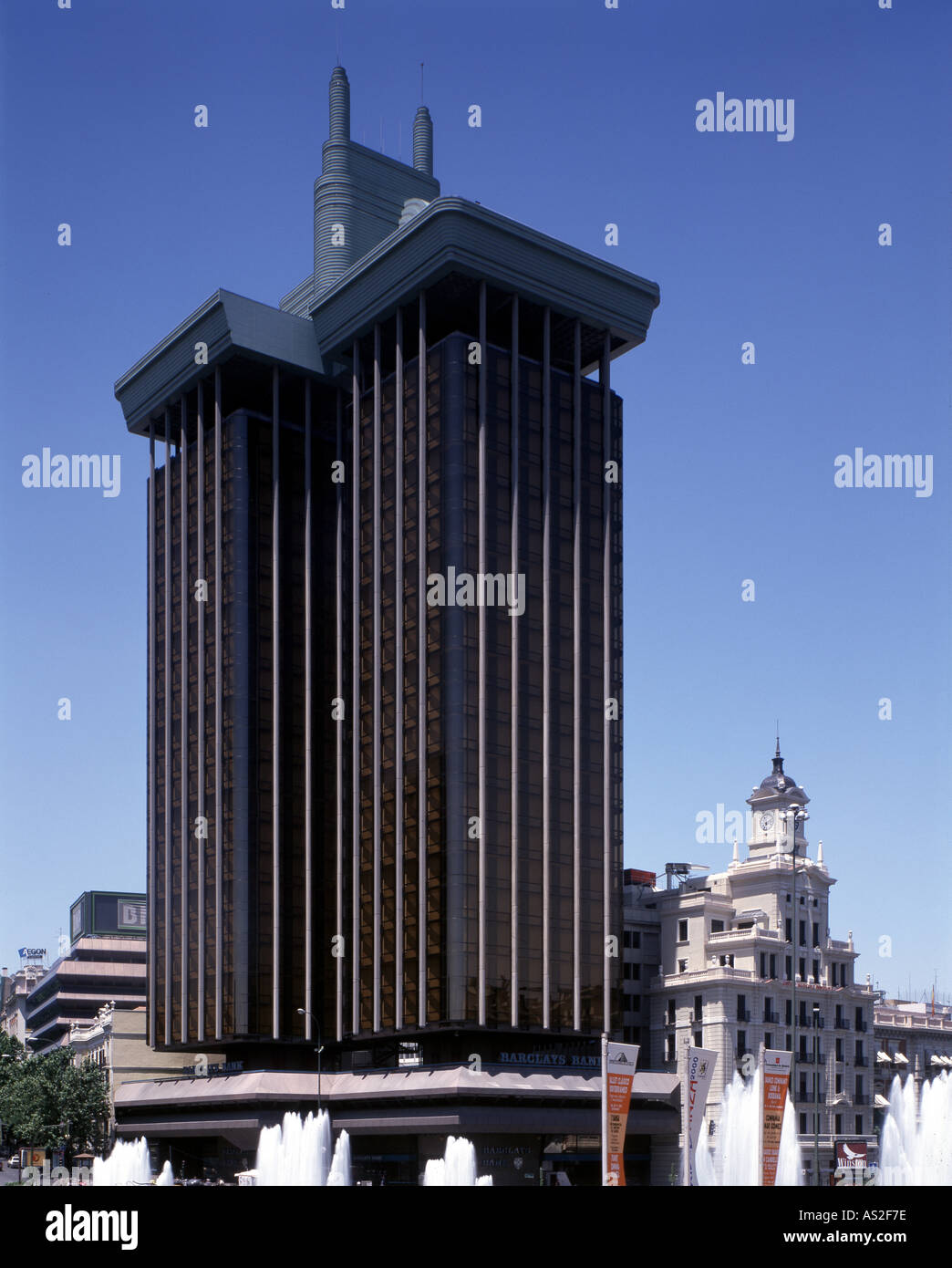 Madrid, Torres de Colon Stock Photo - Alamy