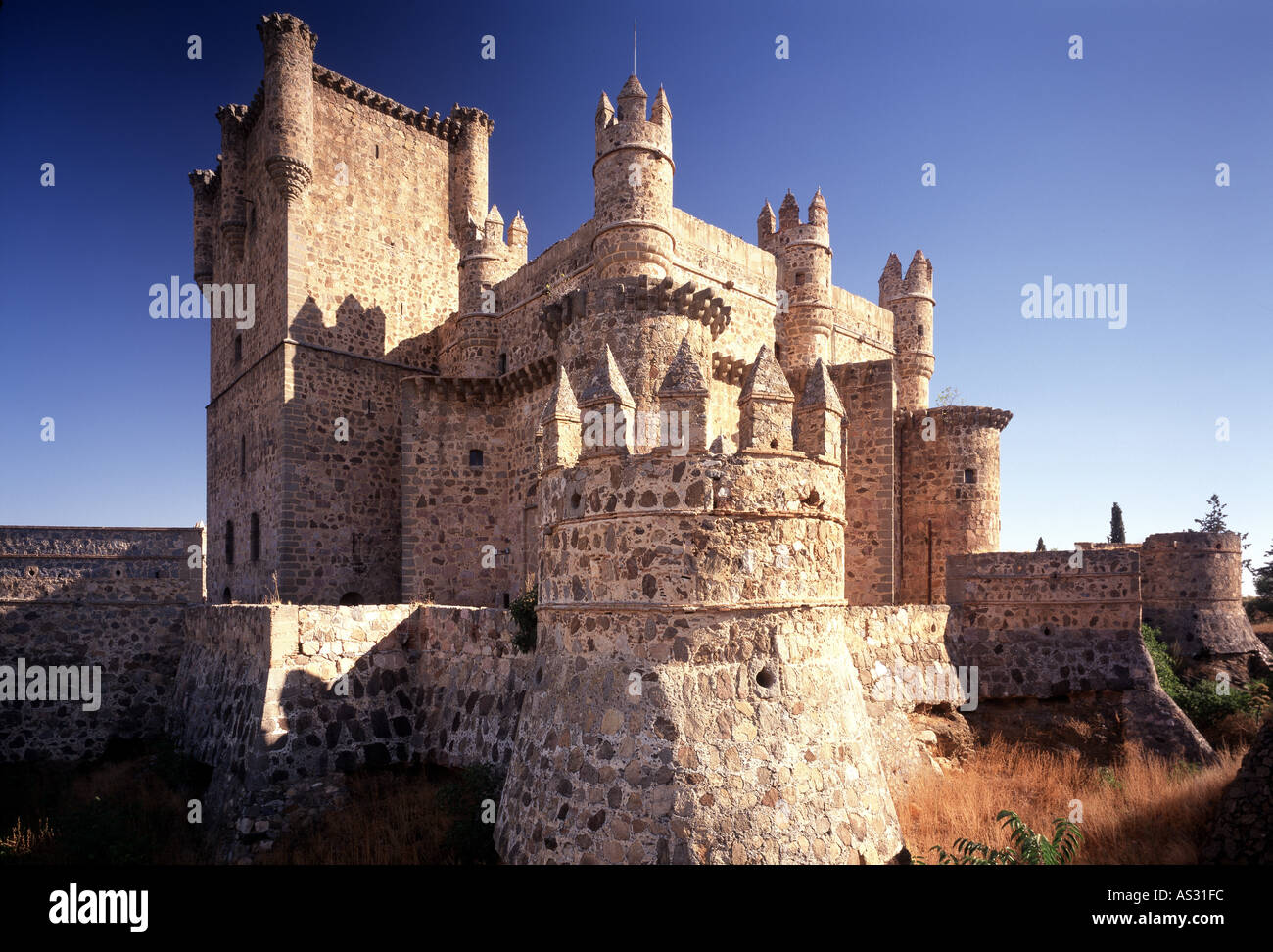 Guadamur, Castillo, 1444-1464 Stock Photo - Alamy