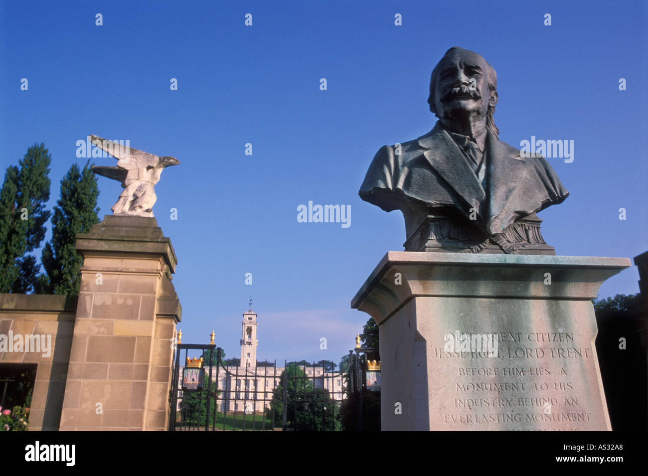 Statue of Jessie Boot University of Nottingham Nottinghamshire England ...