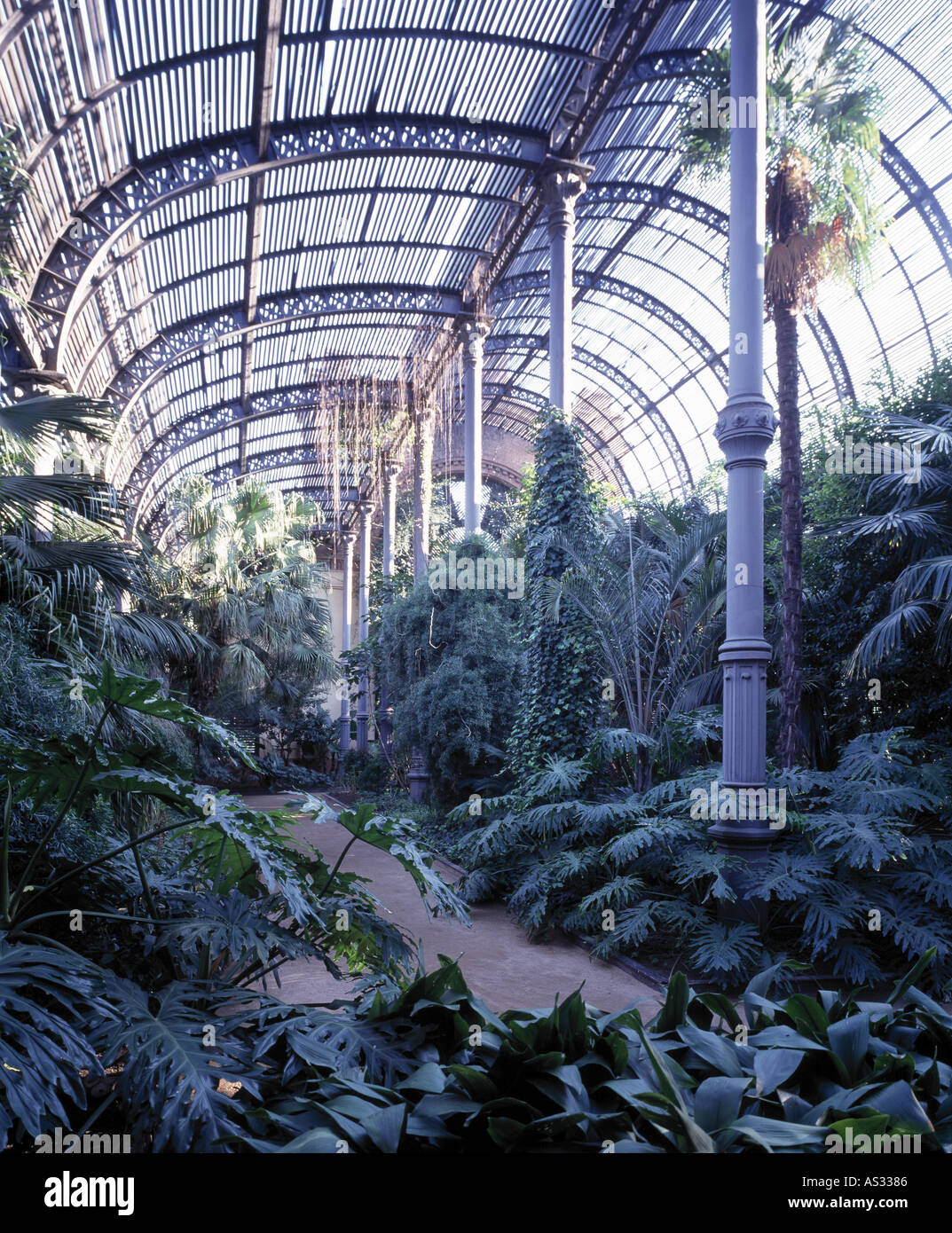 Barcelona, Parque de la Ciutadella, Umbracle Stock Photo - Alamy