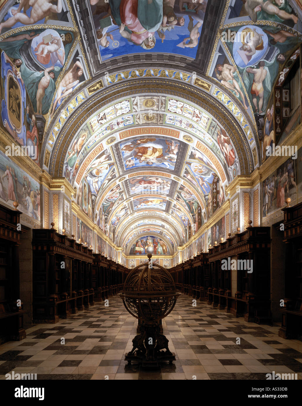 El escorial library spain hi-res stock photography and images - Alamy