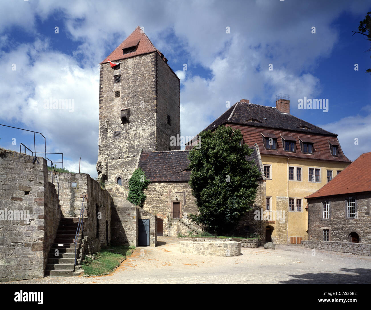 Querfurt, Burgkapelle, Marterturm, Brauhaus und Fürstenhaus von ...