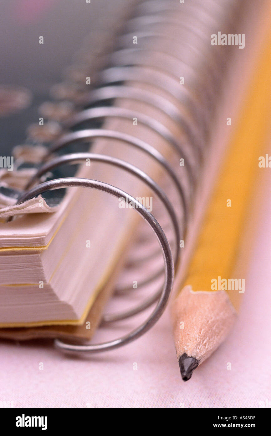 Notebook writing blur view hi-res stock photography and images - Alamy