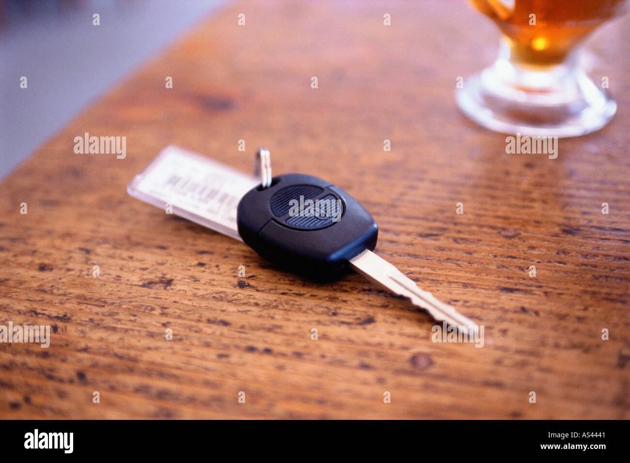 Car key beer on counter hi-res stock photography and images - Alamy