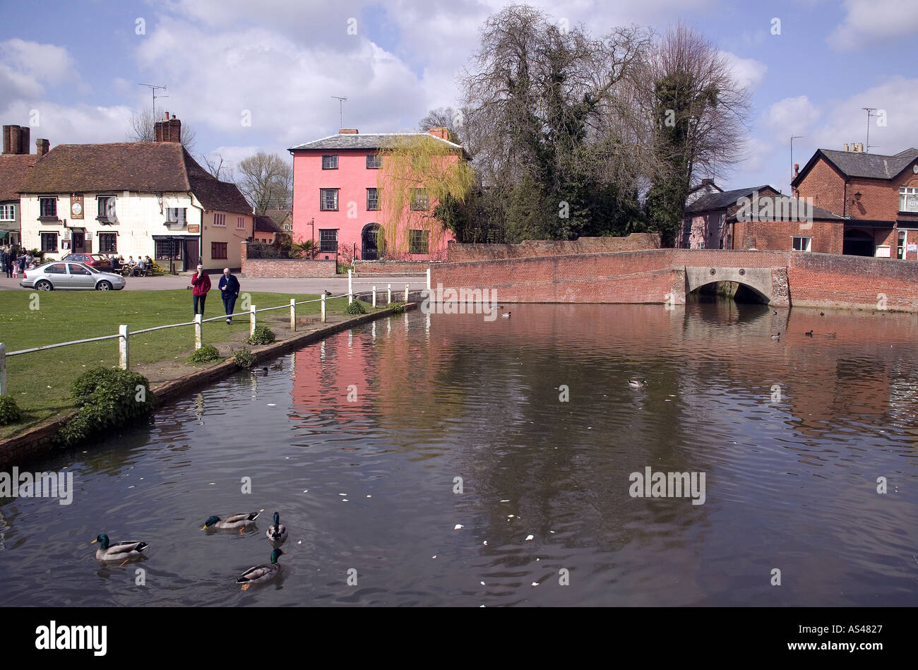 Finchingfield bridge hi-res stock photography and images - Alamy