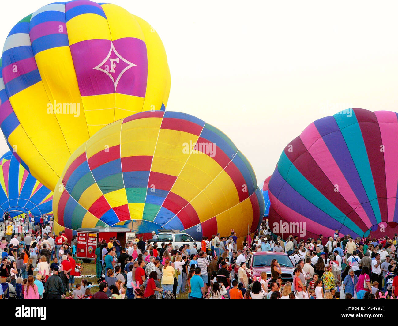 Hot Air Balloon Races Miami Florida USA Stock Photo - Alamy