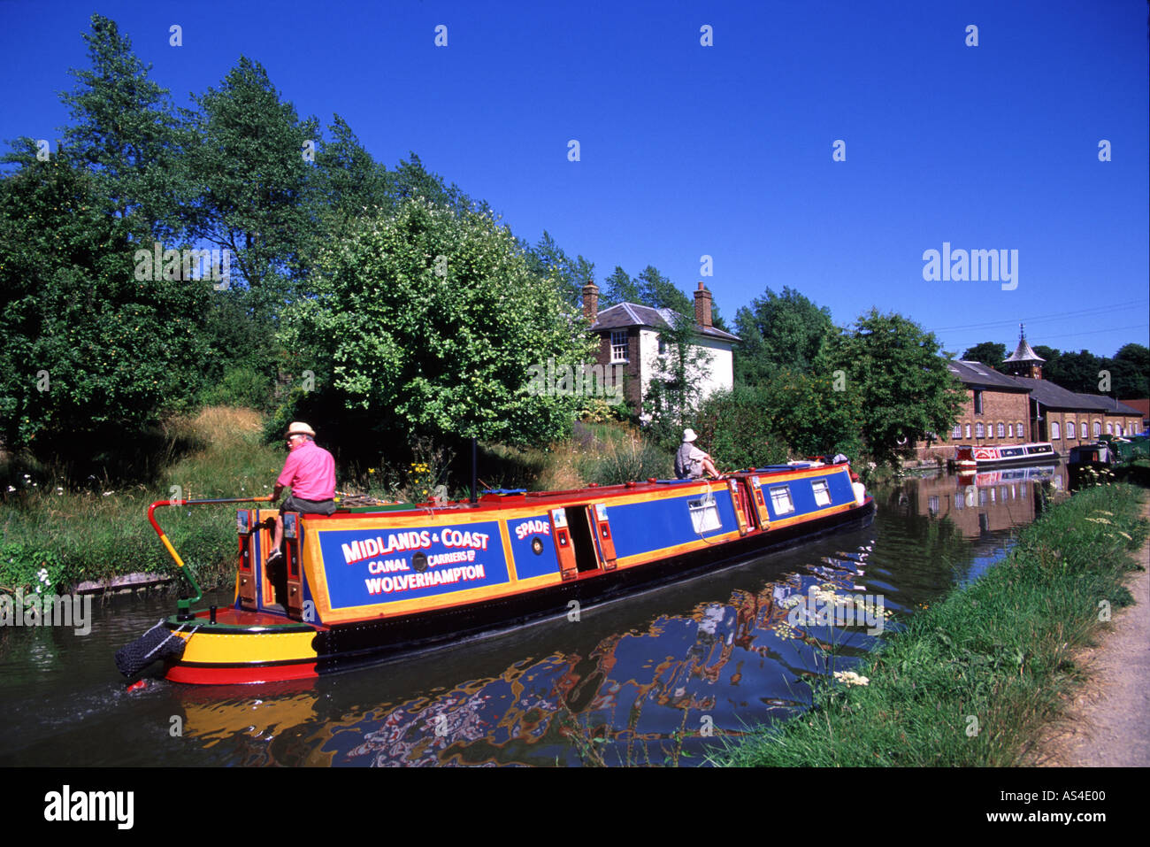 Grand Union Canal - Bulbourne - Hertfordshire Stock Photo - Alamy