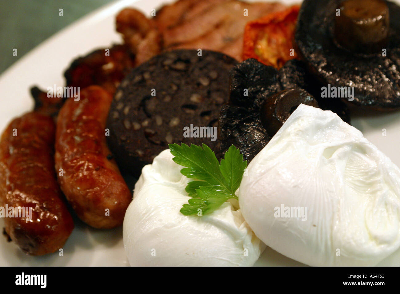 Food is full English breakfast Stock Photo - Alamy