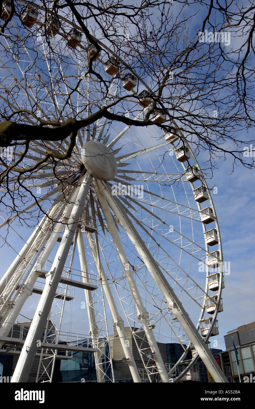 The Birmingham Wheel outside of the ICC and Symphony Hall Big wheel ...