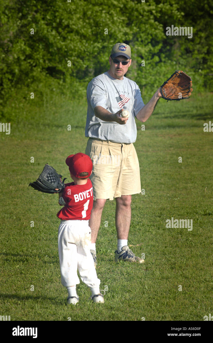 Playing Catch Baseball