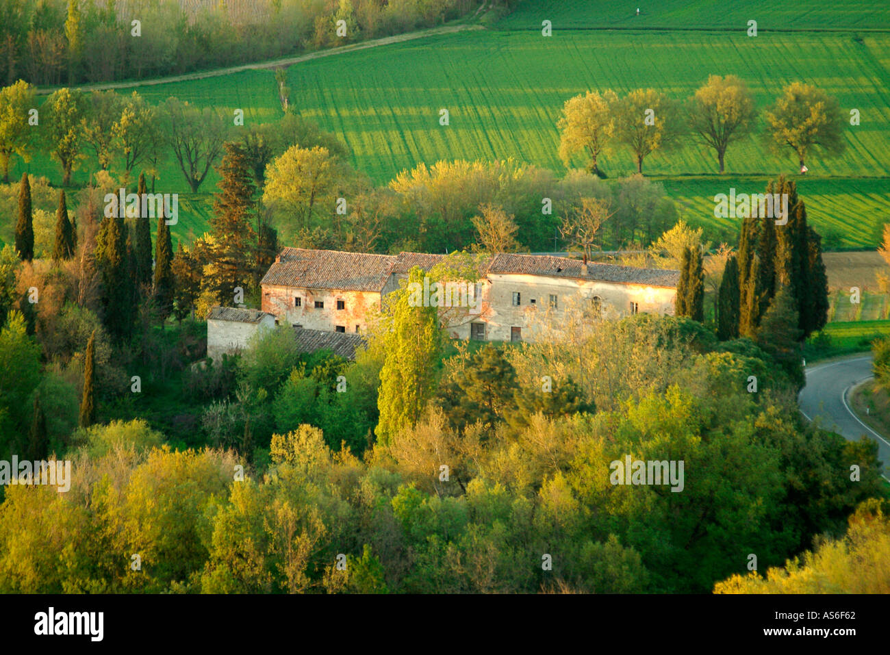 Farm house Italy Stock Photo - Alamy