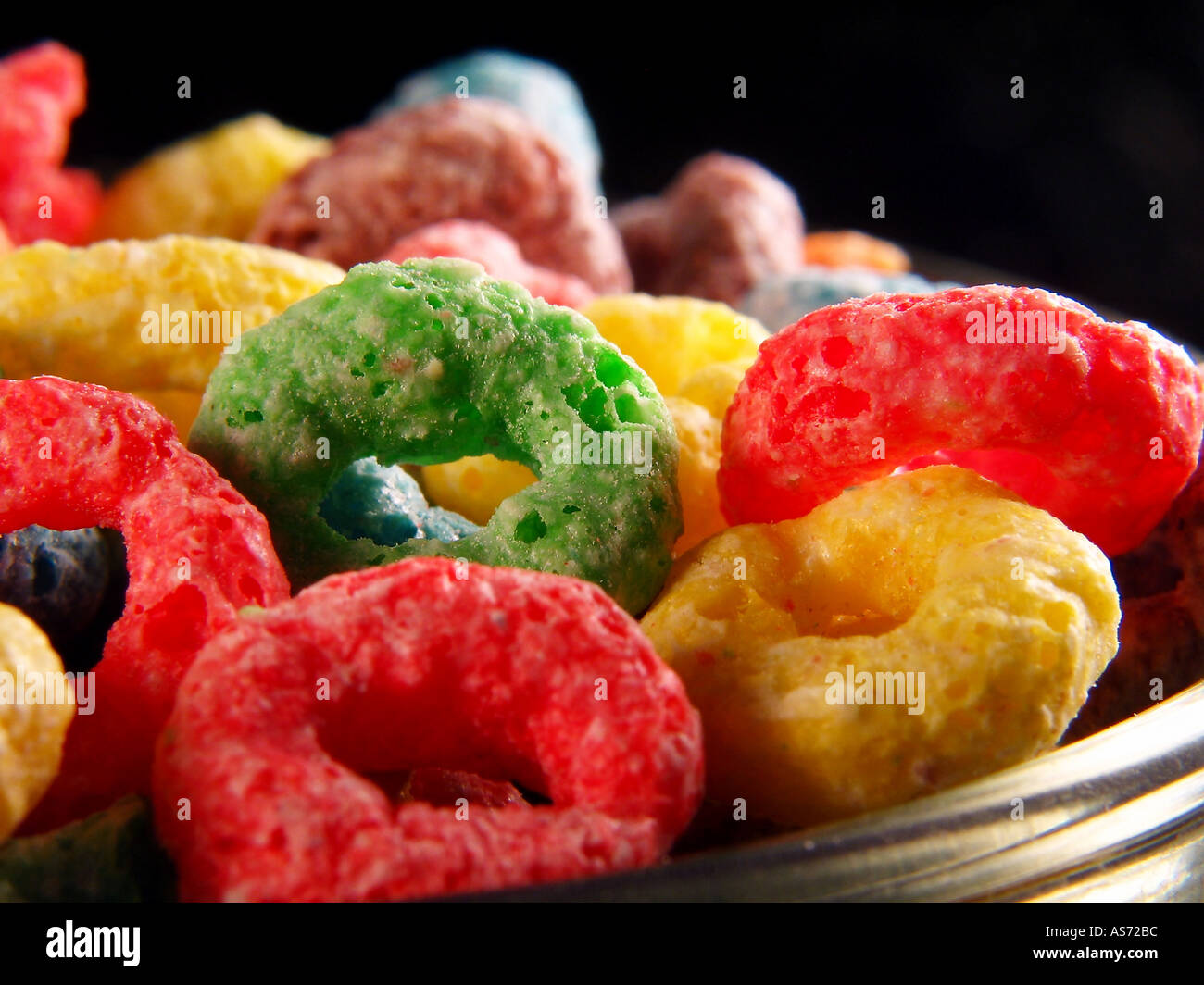 Child fruit loops cereal hi-res stock photography and images - Alamy