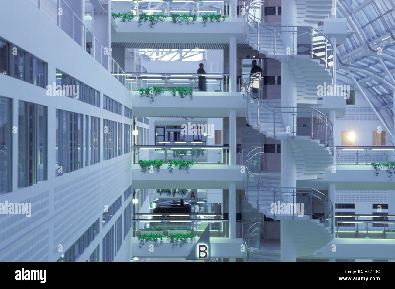 MODERN OFFICE BUILDING WORLD TRADE CENTER STOCKHOLM SWEDEN Stock Photo ...