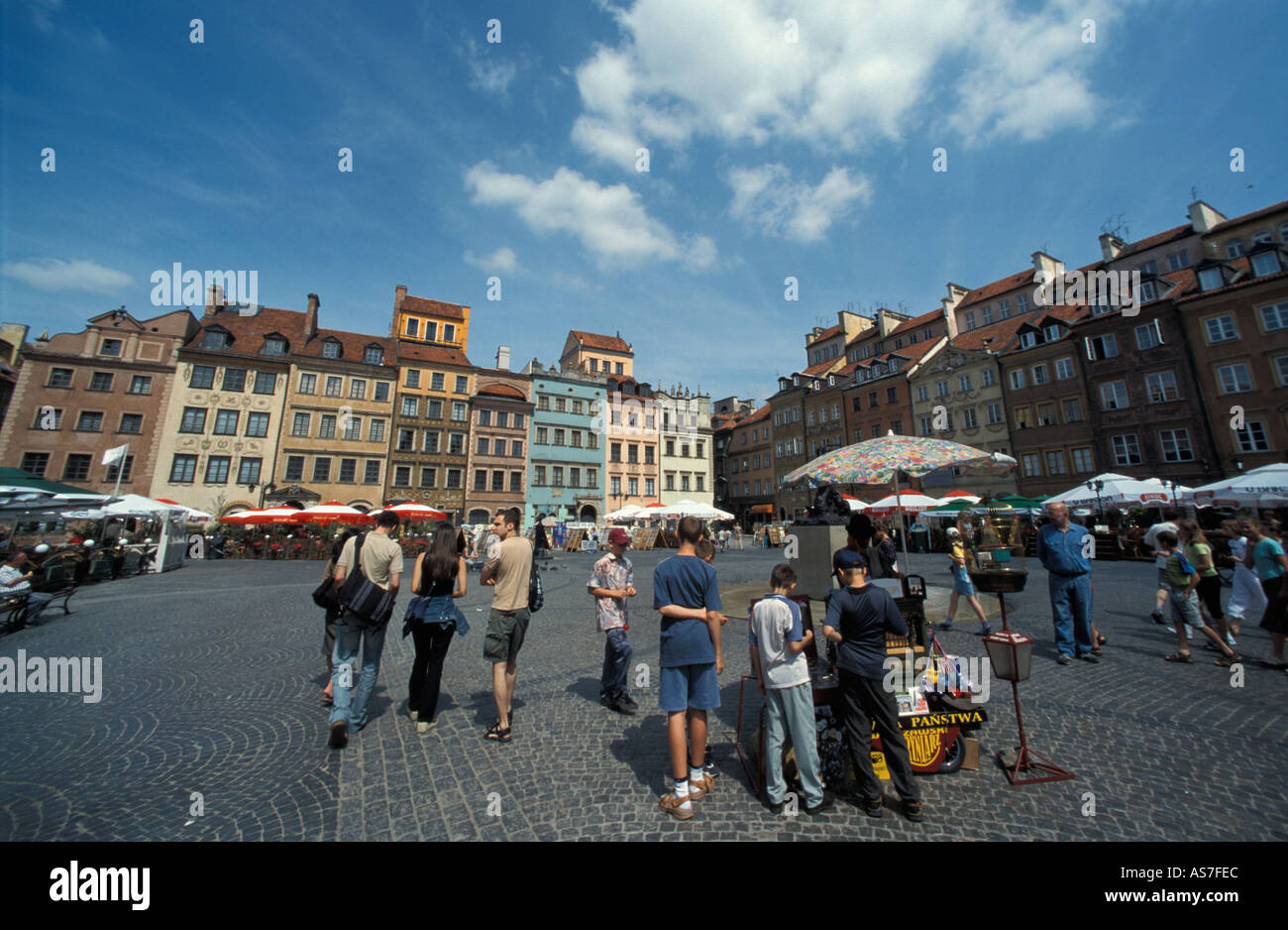 Warsaw, main square Rynek Starego Miasta Stock Photo - Alamy