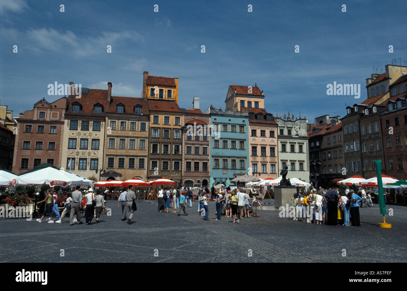 Warsaw, main square Rynek Starego Miasta Stock Photo - Alamy