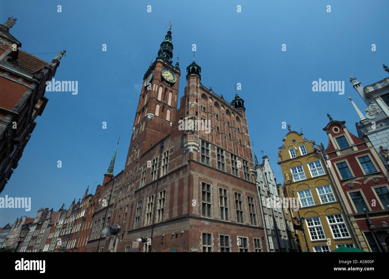 Gdansk, city hall and museum Stock Photo - Alamy