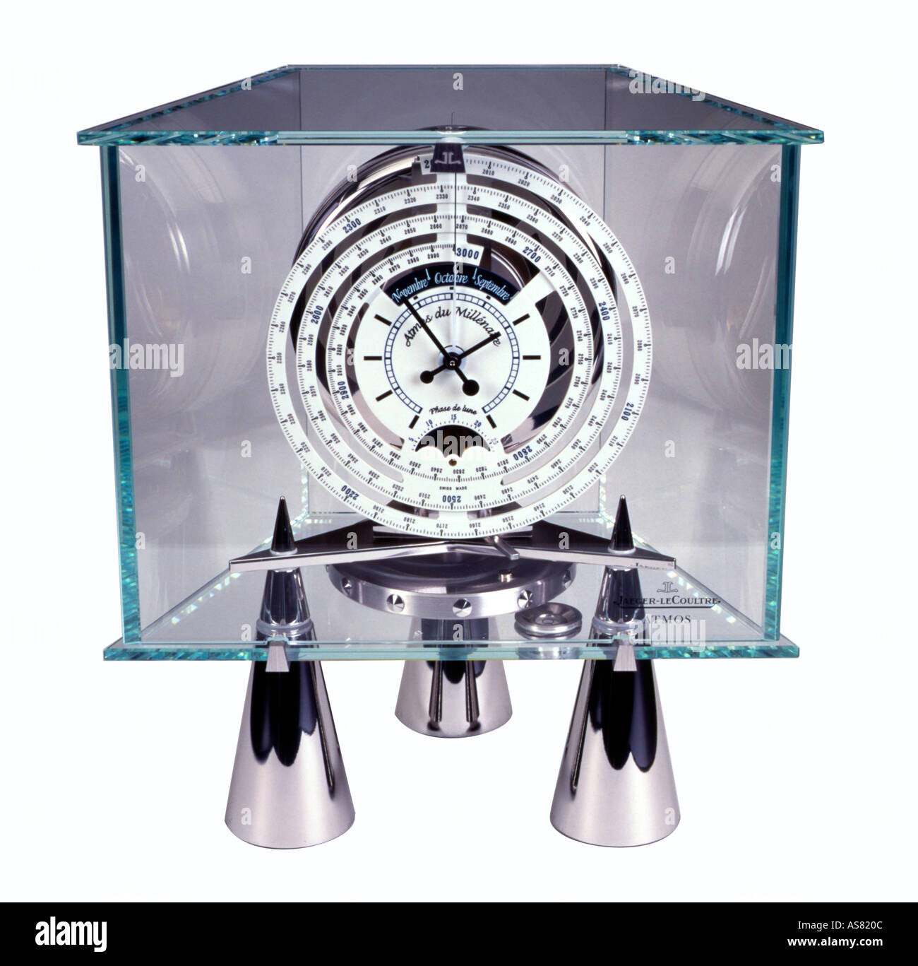 Millennium clock by Jaeger le Coultre Stock Photo - Alamy