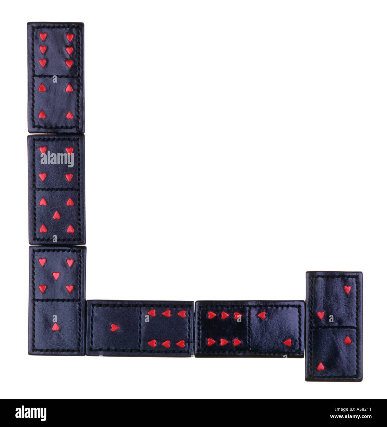 Domino heart hi-res stock photography and images - Alamy