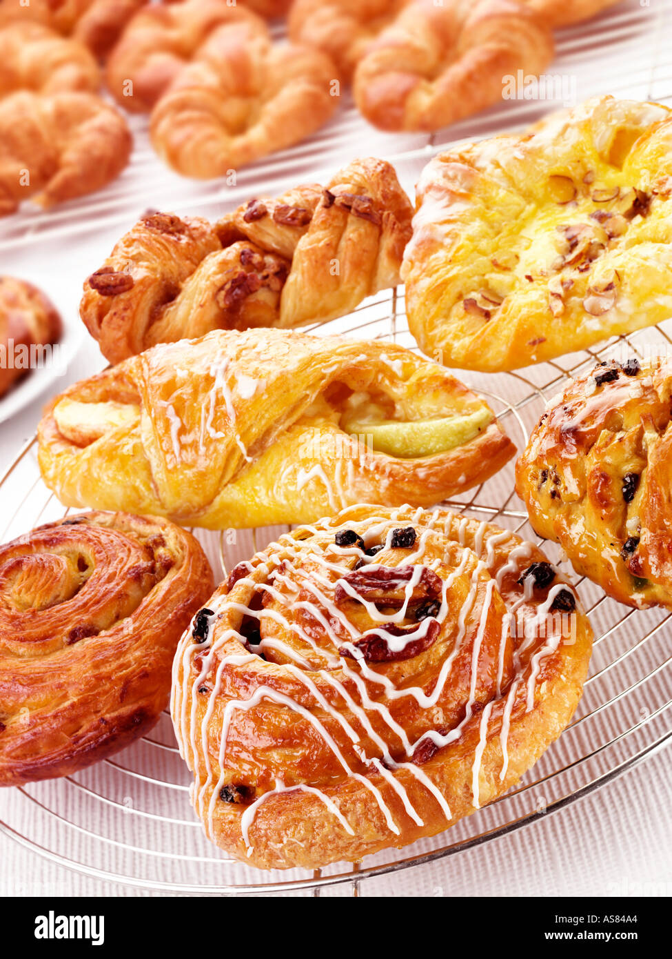 BAKING DANISH PASTRIES Stock Photo - Alamy