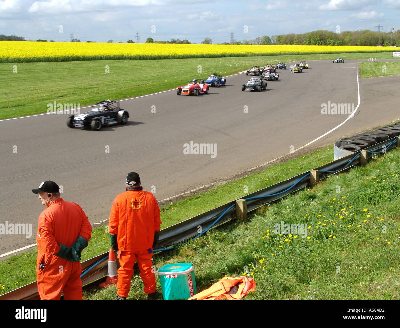 Motor racing safety marshalls hi-res stock photography and images - Alamy