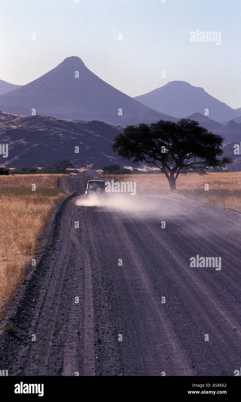 Ancient landscape Palmwag to Sesfontein Extinct volcanoes and tabletop ...