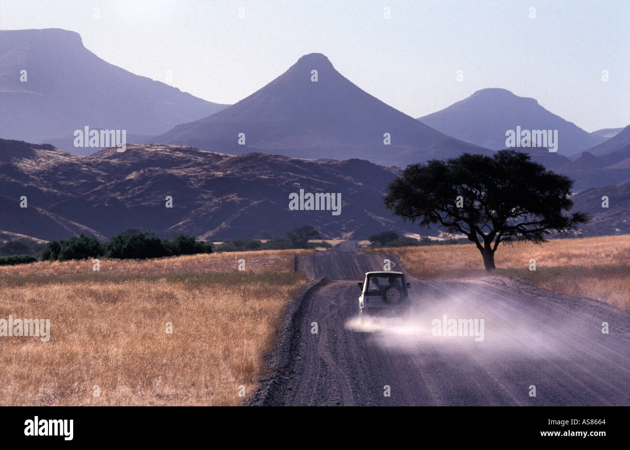 Ancient landscape Palmwag to Sesfontein Extinct volcanoes and tabletop ...