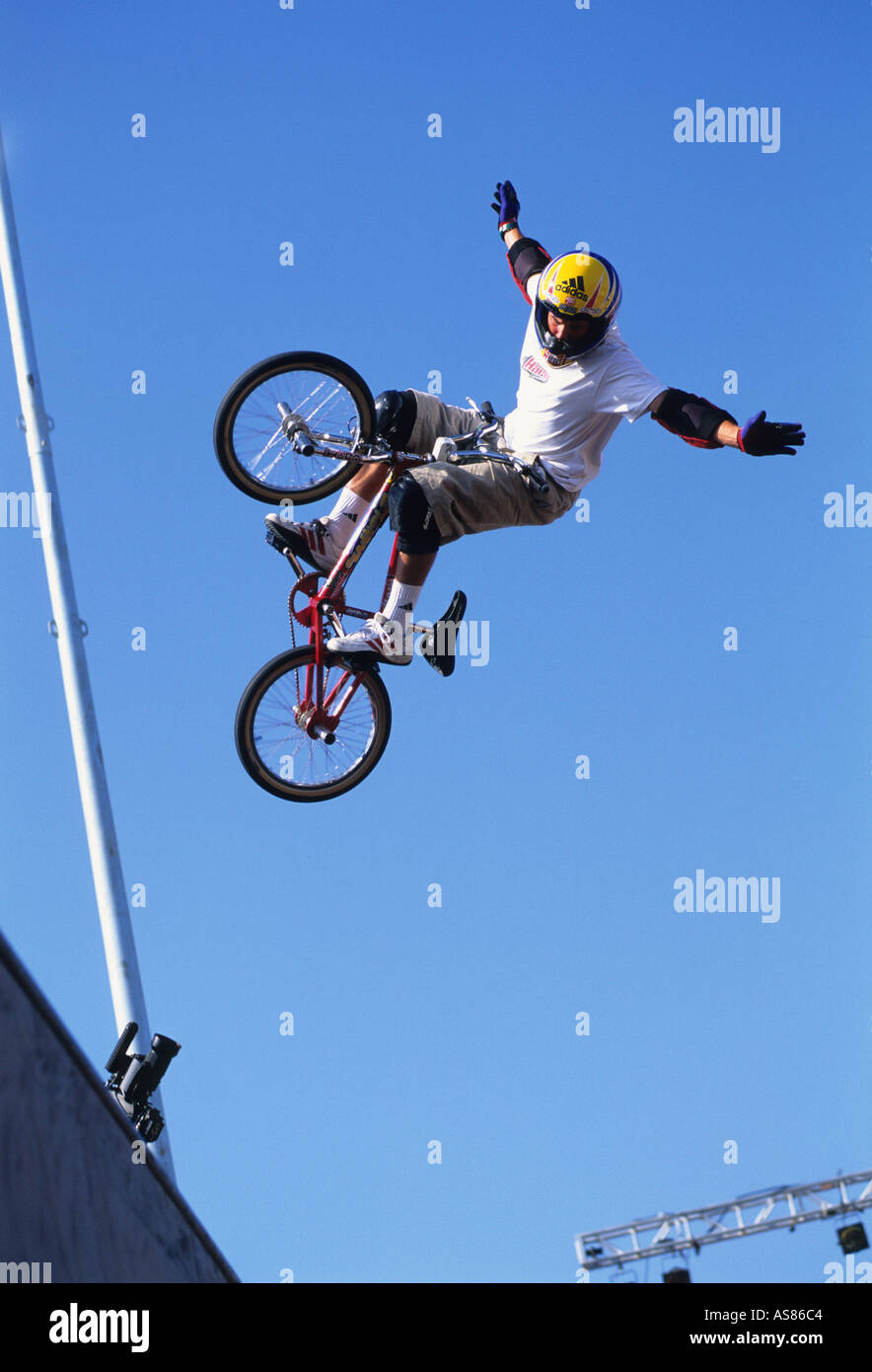 BMX bike riding Stock Photo - Alamy