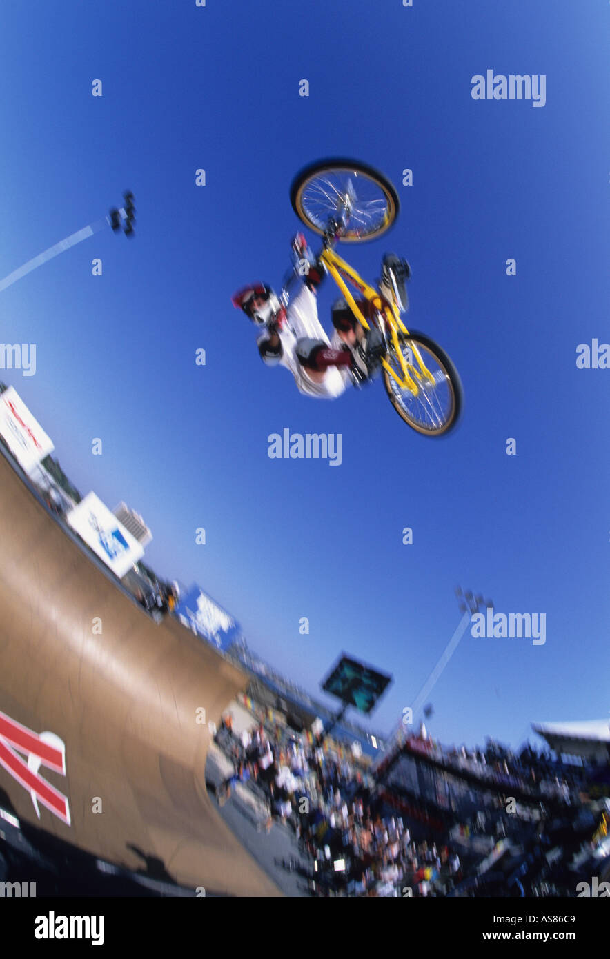 BMX bike riding Stock Photo - Alamy