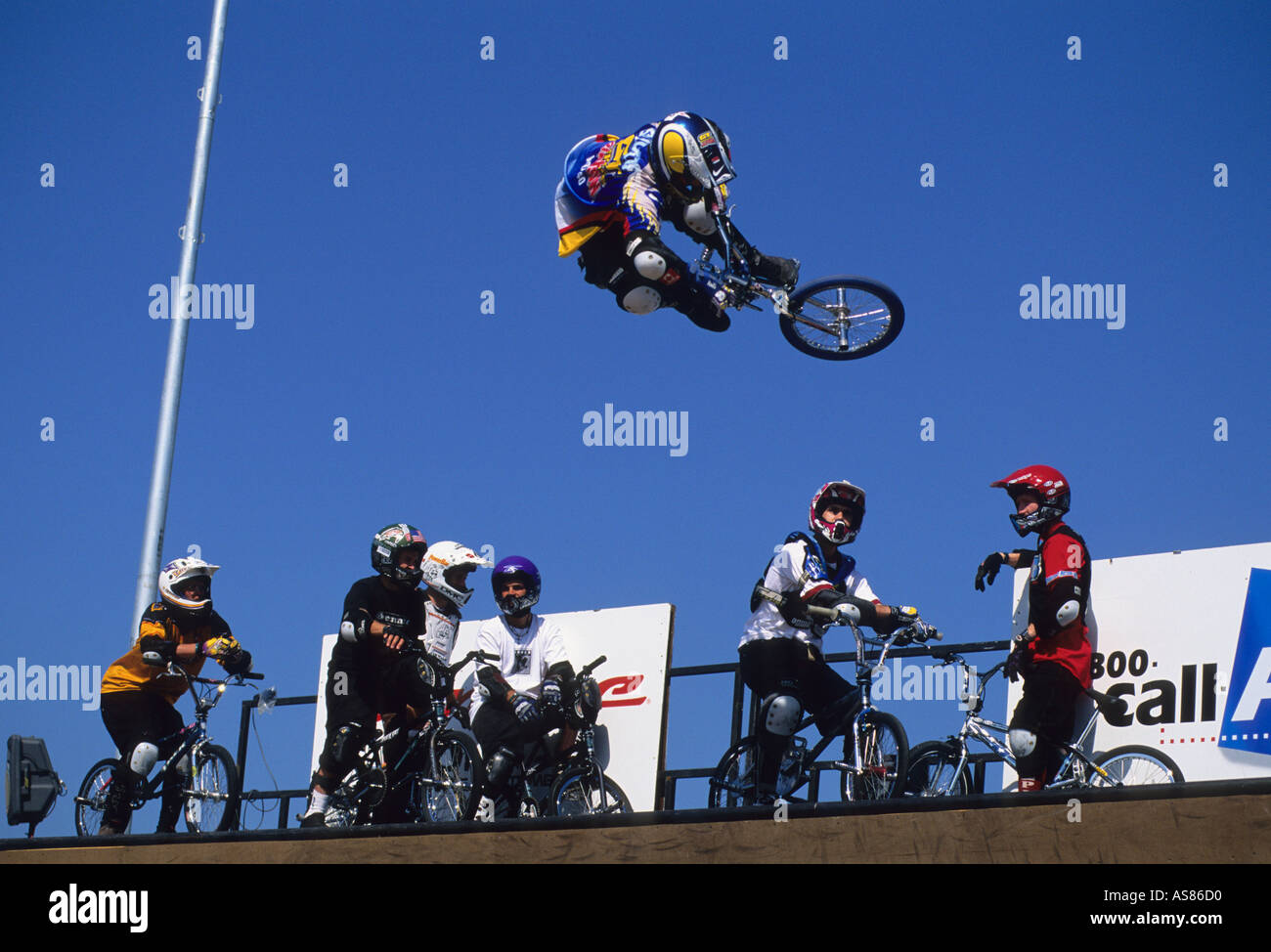 BMX bike riding Stock Photo - Alamy