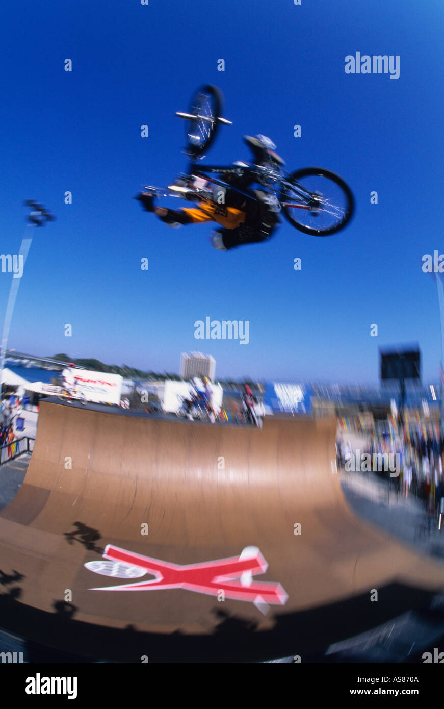 BMX bike riding Stock Photo - Alamy