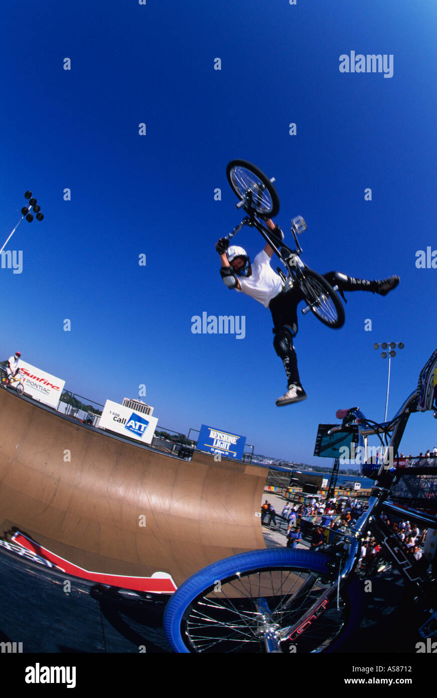 BMX bike riding Stock Photo - Alamy