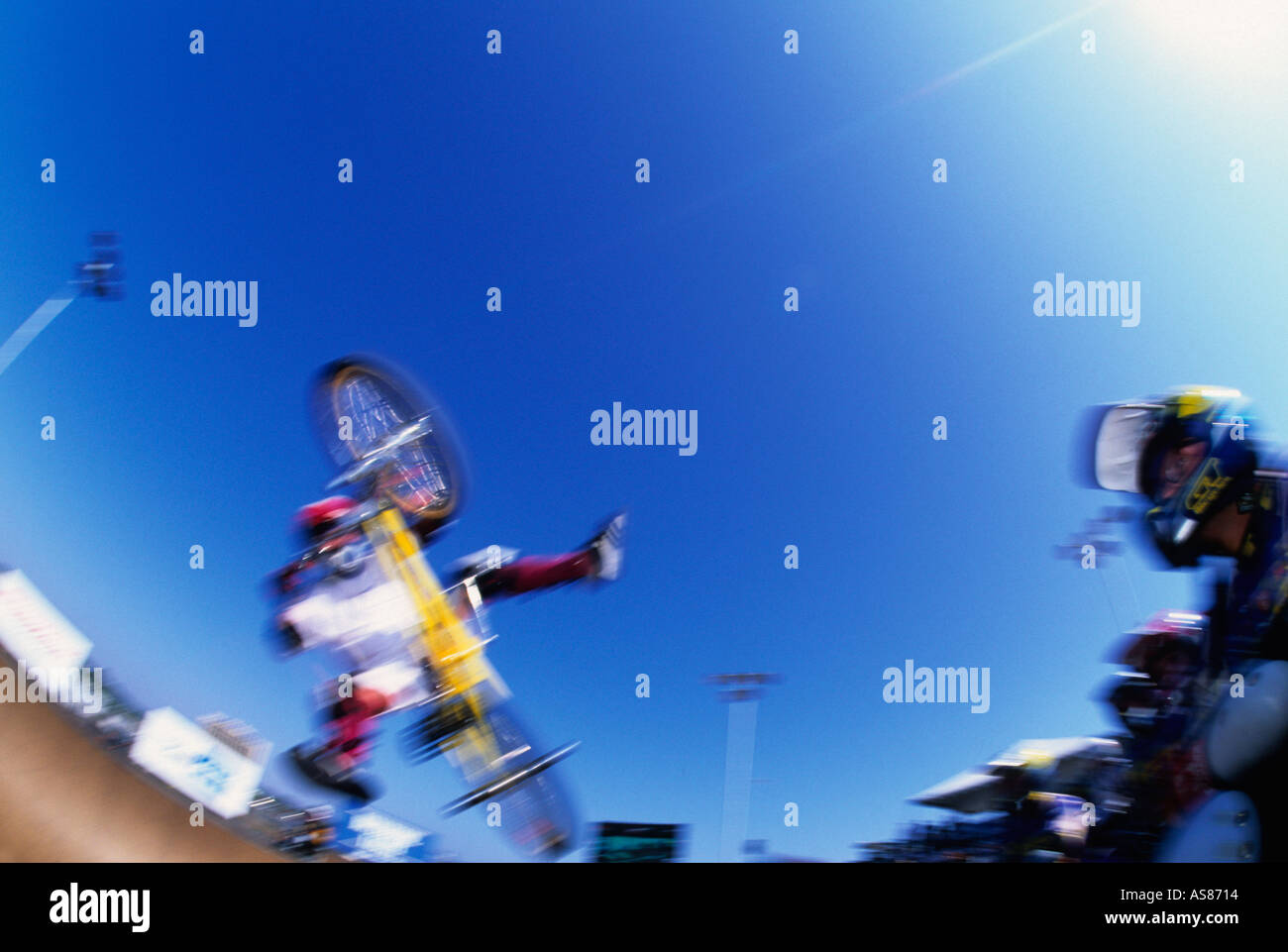 BMX bike riding Stock Photo - Alamy