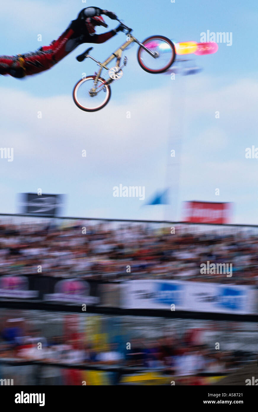 BMX bike riding Stock Photo - Alamy