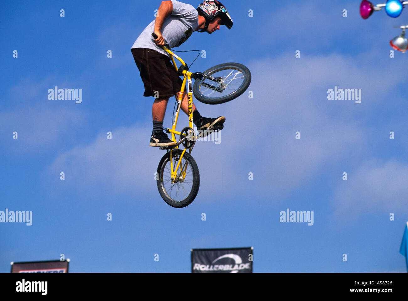 BMX bike riding Stock Photo - Alamy