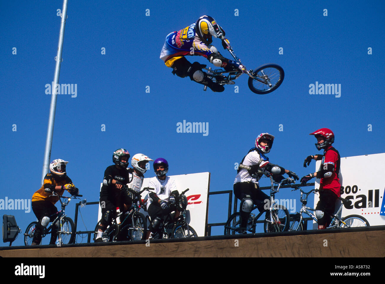 BMX bike riding Stock Photo - Alamy