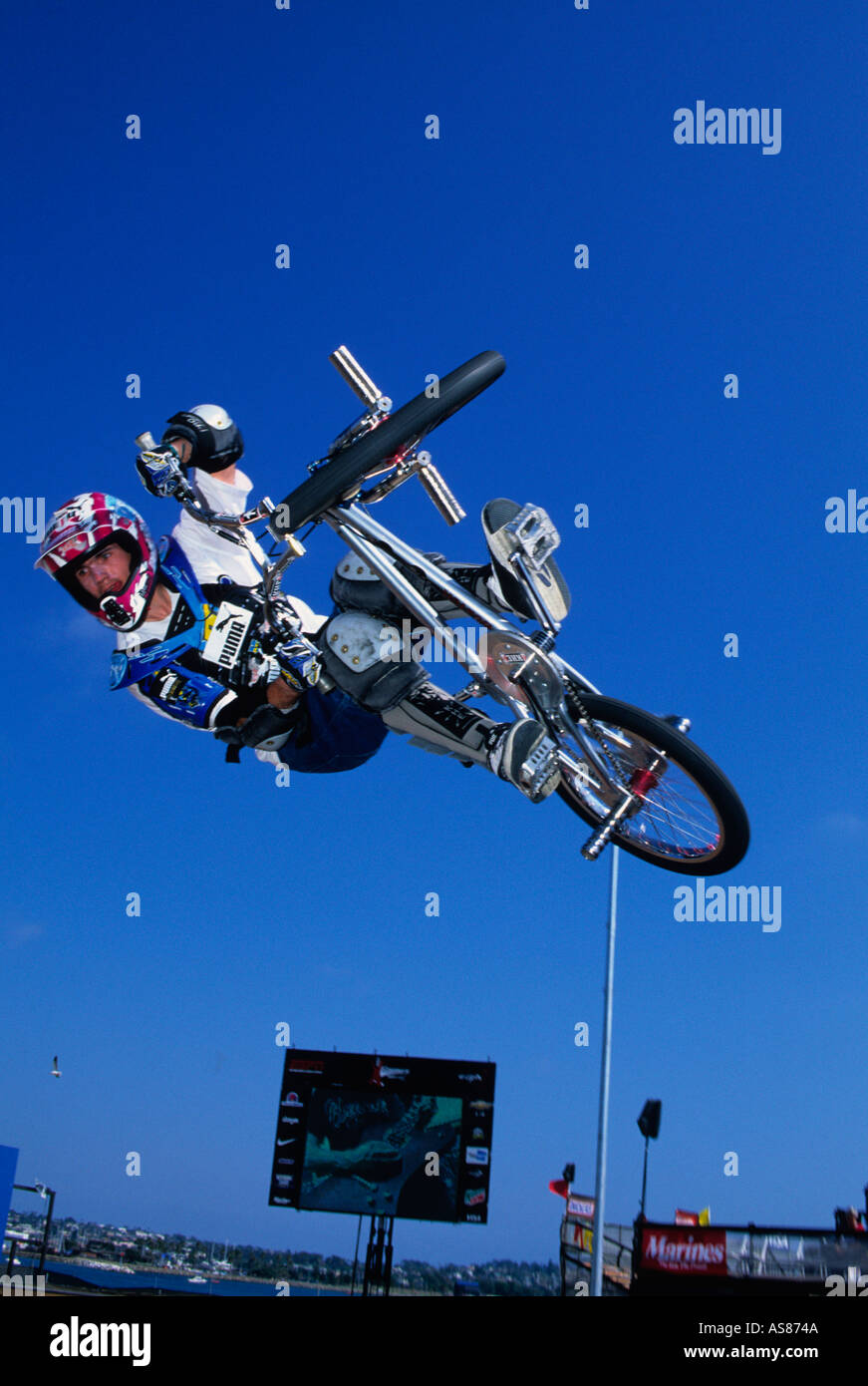 BMX bike riding Stock Photo - Alamy
