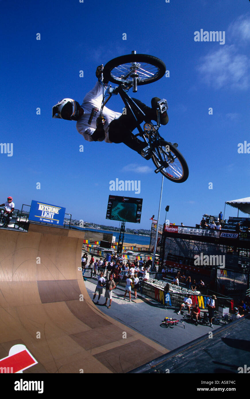 BMX bike riding Stock Photo - Alamy