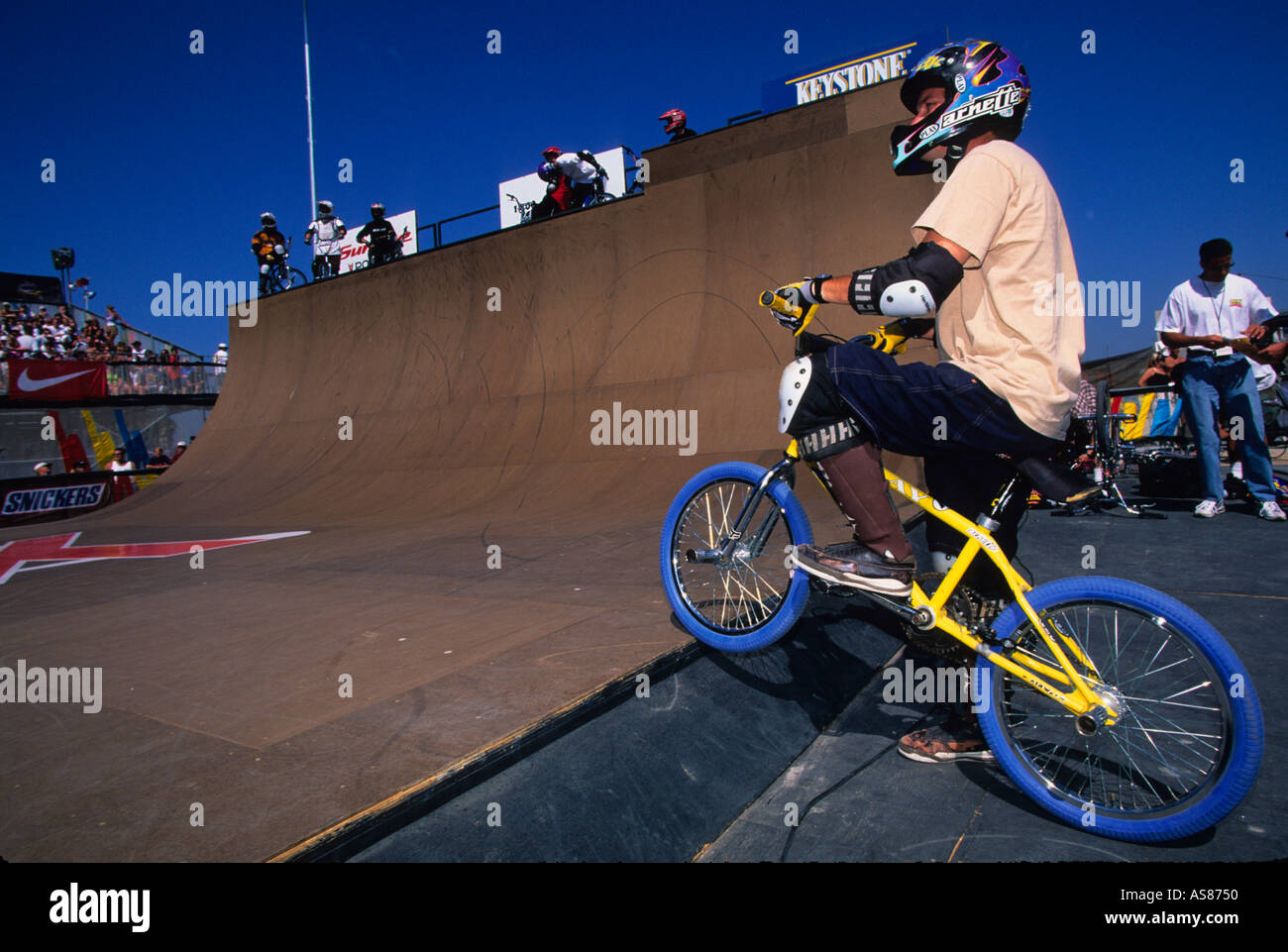 BMX bike riding Stock Photo - Alamy