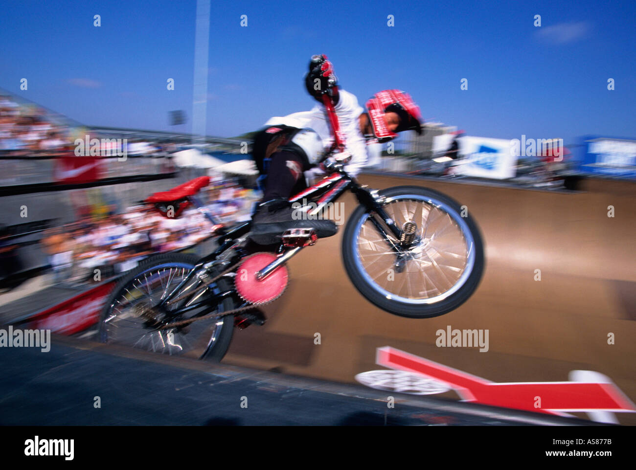 BMX bike riding Stock Photo - Alamy