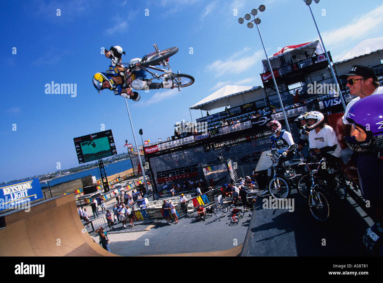 BMX bike riding Stock Photo - Alamy